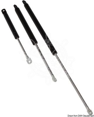 Osculati Stainless Steel Gas Spring 700 mm 55 kg | eBay