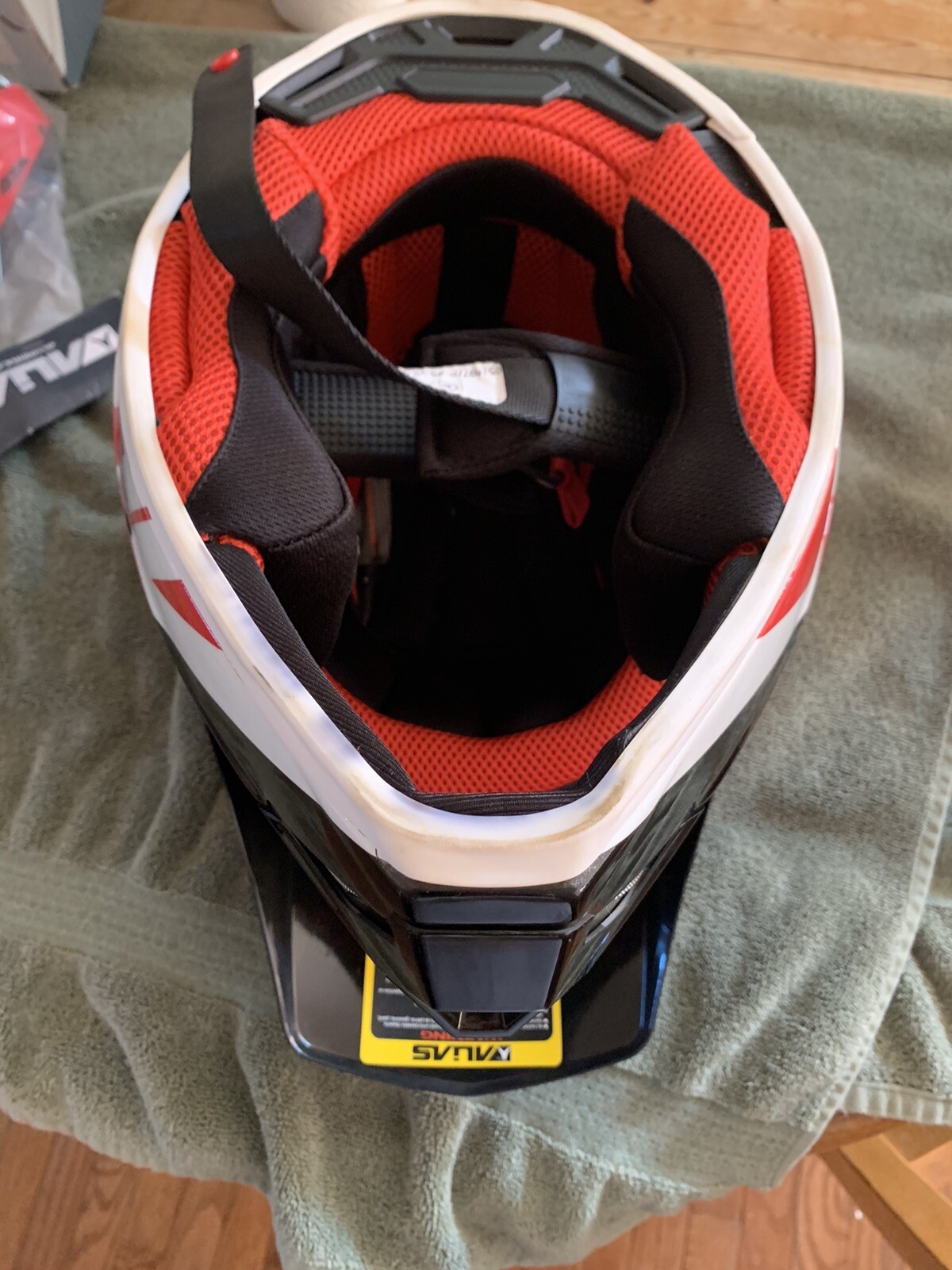ALIAS MOTOCROSS Motorcycle Helmet XL New With Extra Visor | eBay