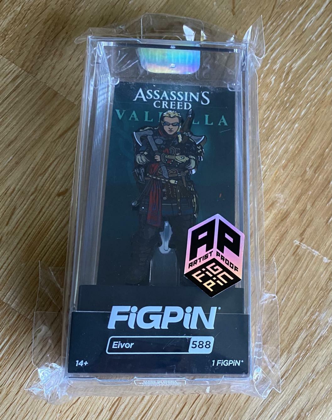 FiGPiN Artist Proof Female Eivor AP #588 Pin Assassin's Creed Valhalla ...