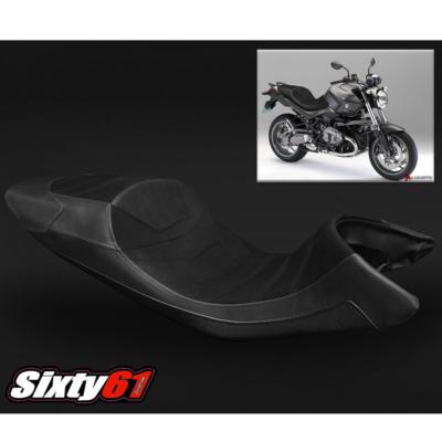 BMW R1200R Seat Cover 2010 2011 2012 2013 2014 Vintage Black Luimoto ...