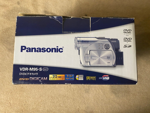 VTG Panasonic VDR-M95-S DVD Video Camera Compact Japanese DIGICAM-(NEW ...