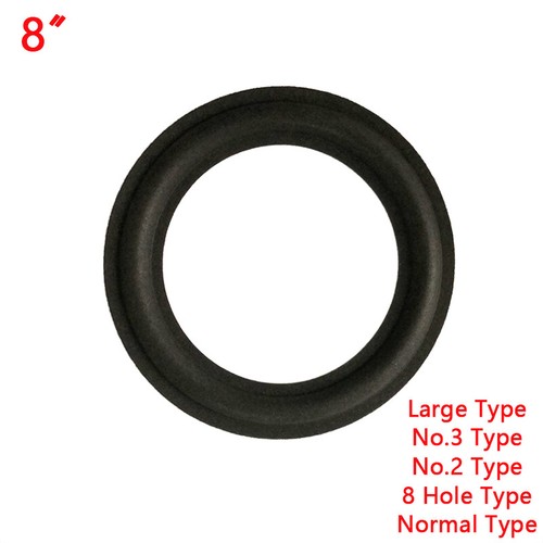 8" (8 Inch) Speaker Foam Edge Surround Rings For Speaker Repair ...