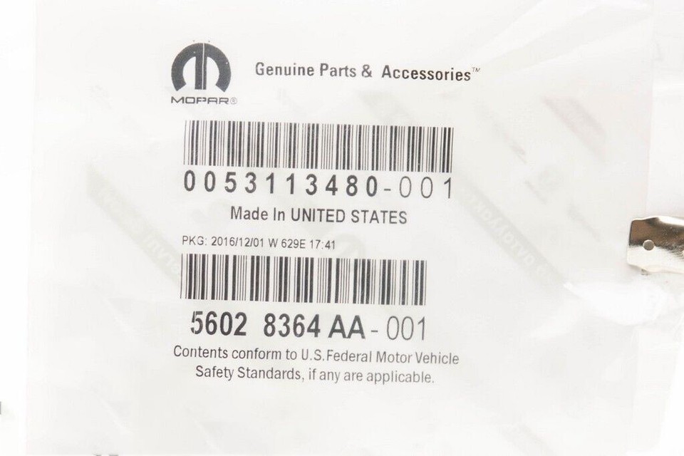 1999-2013 JEEP DODGE RAM IAT AIR TEMPERATURE SENSOR OEM MOPAR GENUINE ...