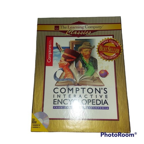 The Learning Company Comptons Interactve Encyclopedia CD ROM 1996 | eBay