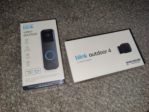 Amazon Blink Outdoor 4 And Blink Video Doorbell Bundle | eBay