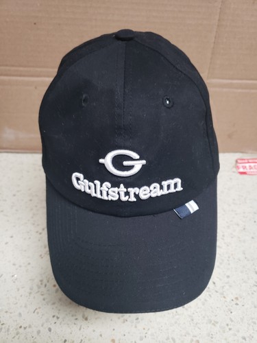 Gulfstream Hat Baseball Cap Adjustable Strap Back Navy Blue Airplanes ...