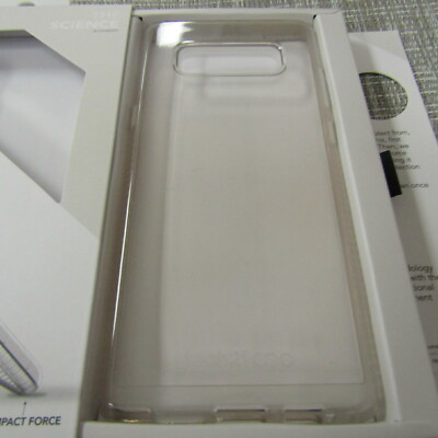 TECH21 PURE CLEAR CASE FOR SAMSUNG GALAXY NOTE 8, CLEAR, PLEASE READ ...