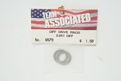 Associated Diff Drive Rings 2.25:1 Polished Steel (2) 6579 RC10 Stealth DS | eBay Australia