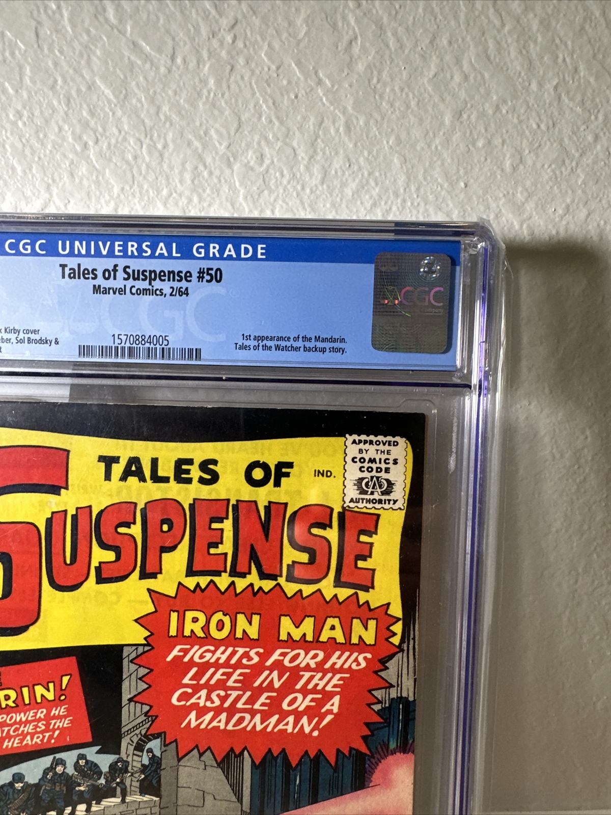 Tales of Suspense #50 1964 CGC Iron Man 1st Appearance of the Mandarin ...
