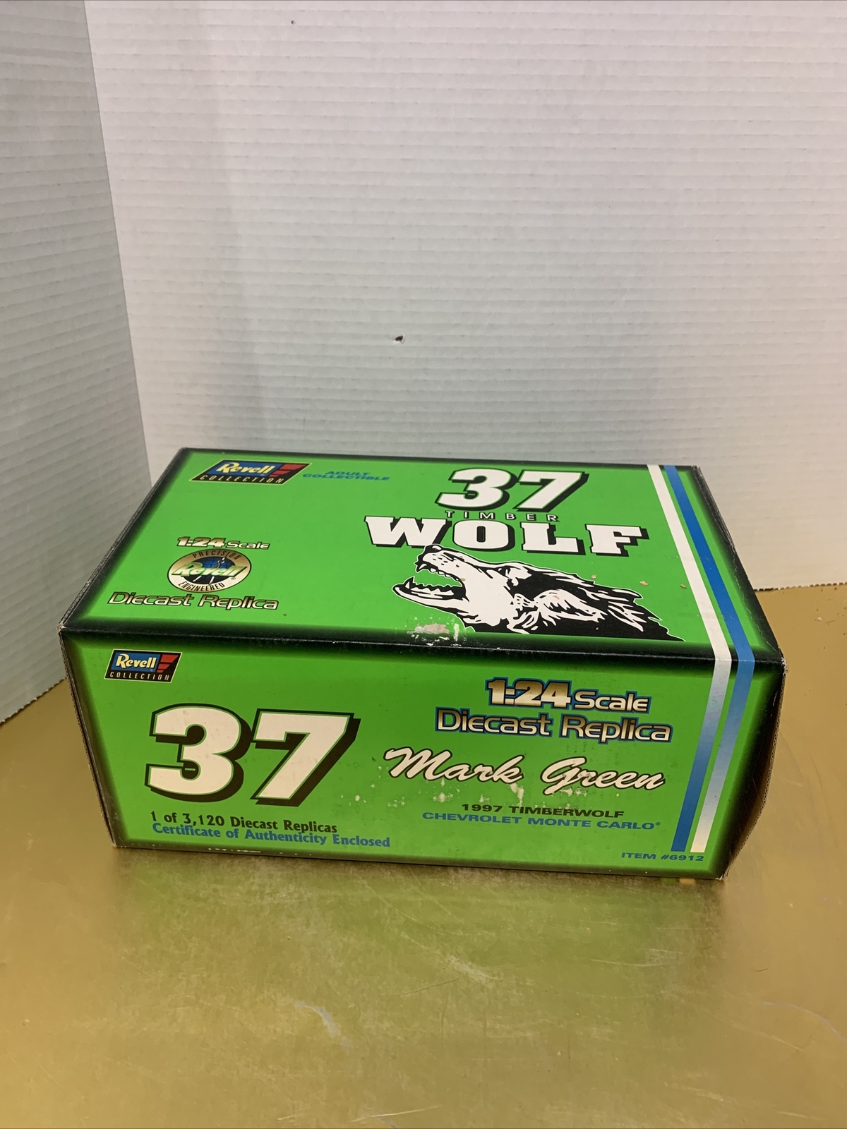 1:24th Scale #37 Timberwolf Mark Green Diecast Car By Revell | eBay