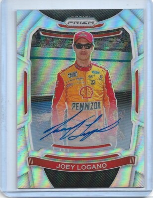 2021 Panini Prizm 38 Joey Logano Silver Prizm Autograph | eBay