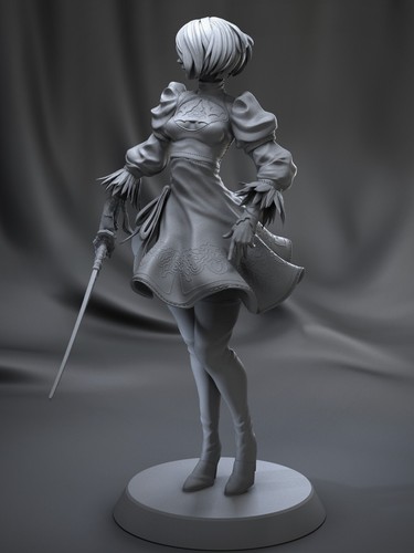 2B (1) Unpainted1/12 resin model kit and base ca3d | eBay Australia