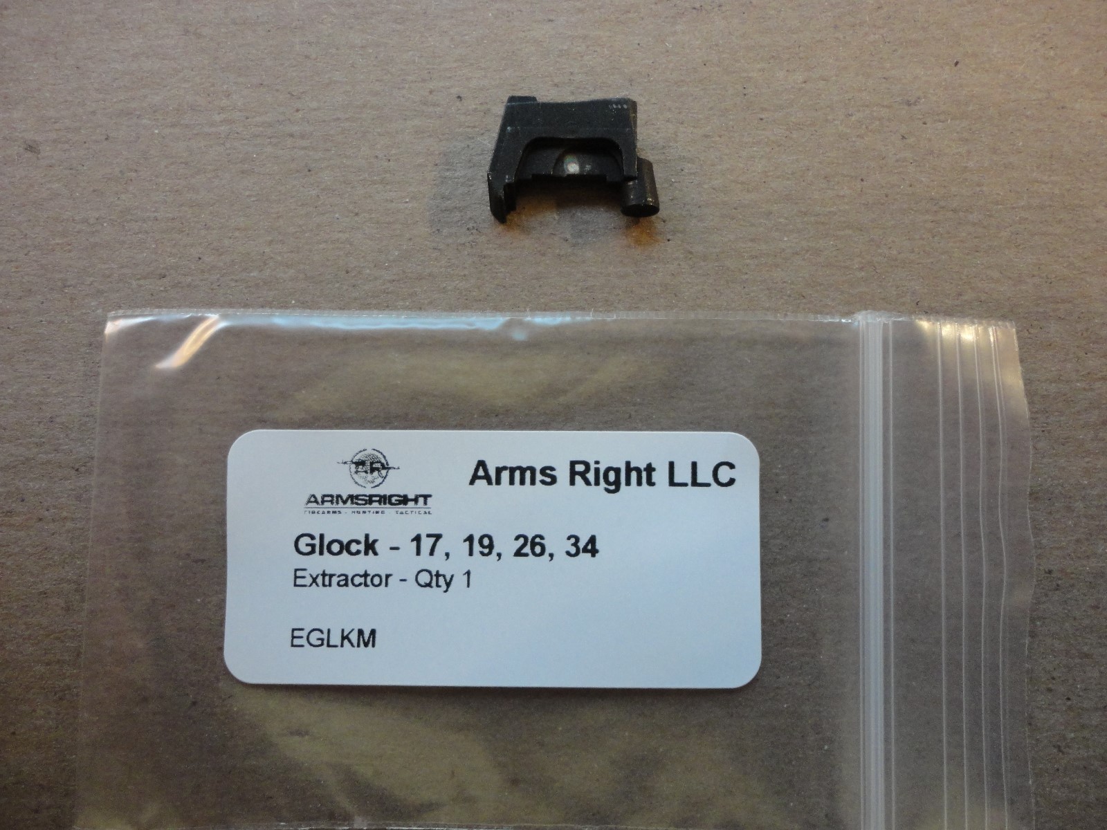 Glock 17 19 26 34 Gen 5 Extractor - New Factory OEM Parts - Slide ...