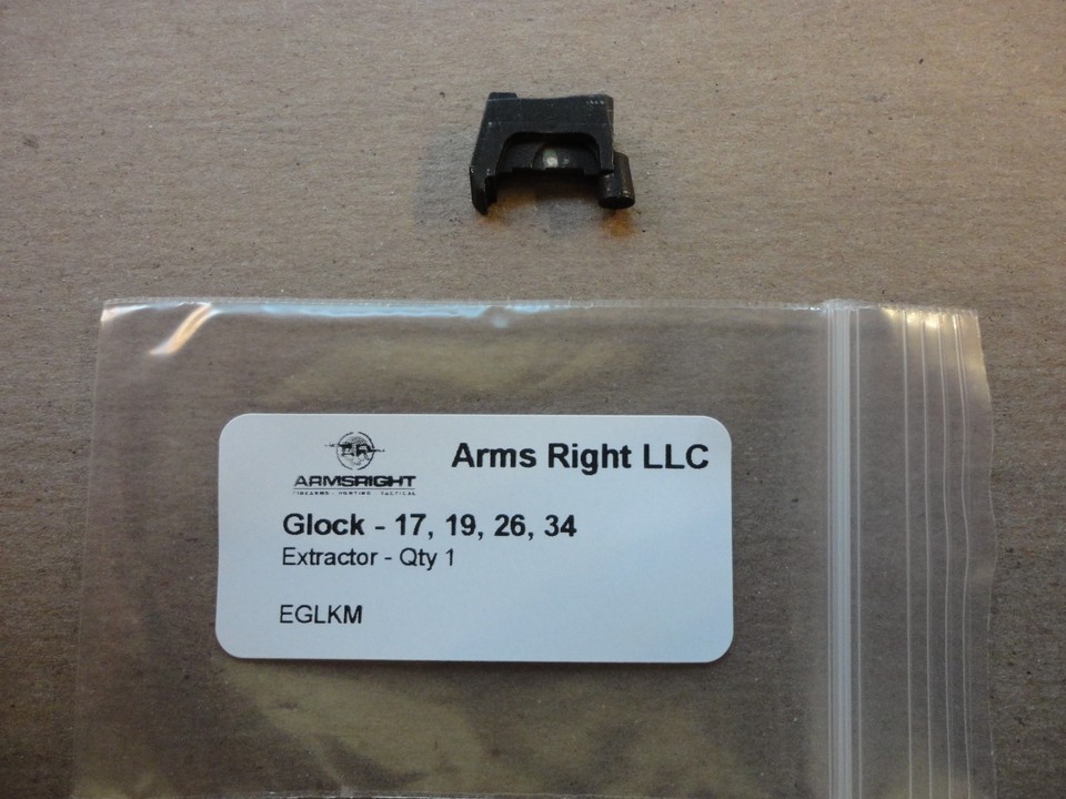 Glock 17 19 26 34 Gen 5 Extractor - New Factory OEM Parts - Slide ...