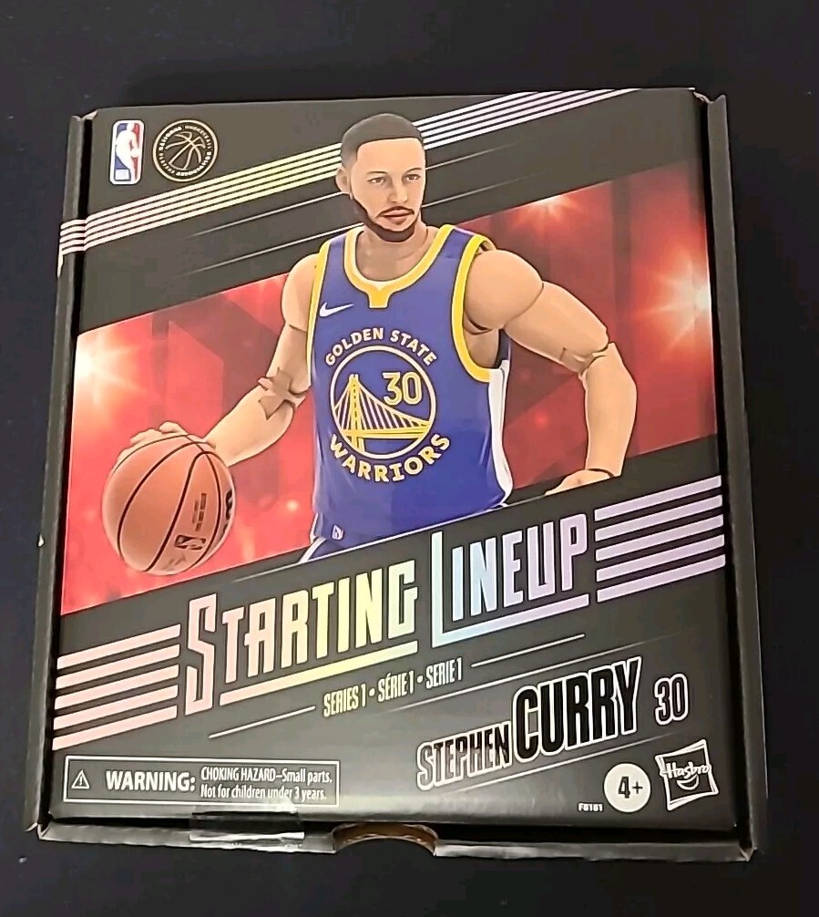 Hasbro x NBA Starting Lineup Stephen Curry 6 inch Action Figure - F8181 ...