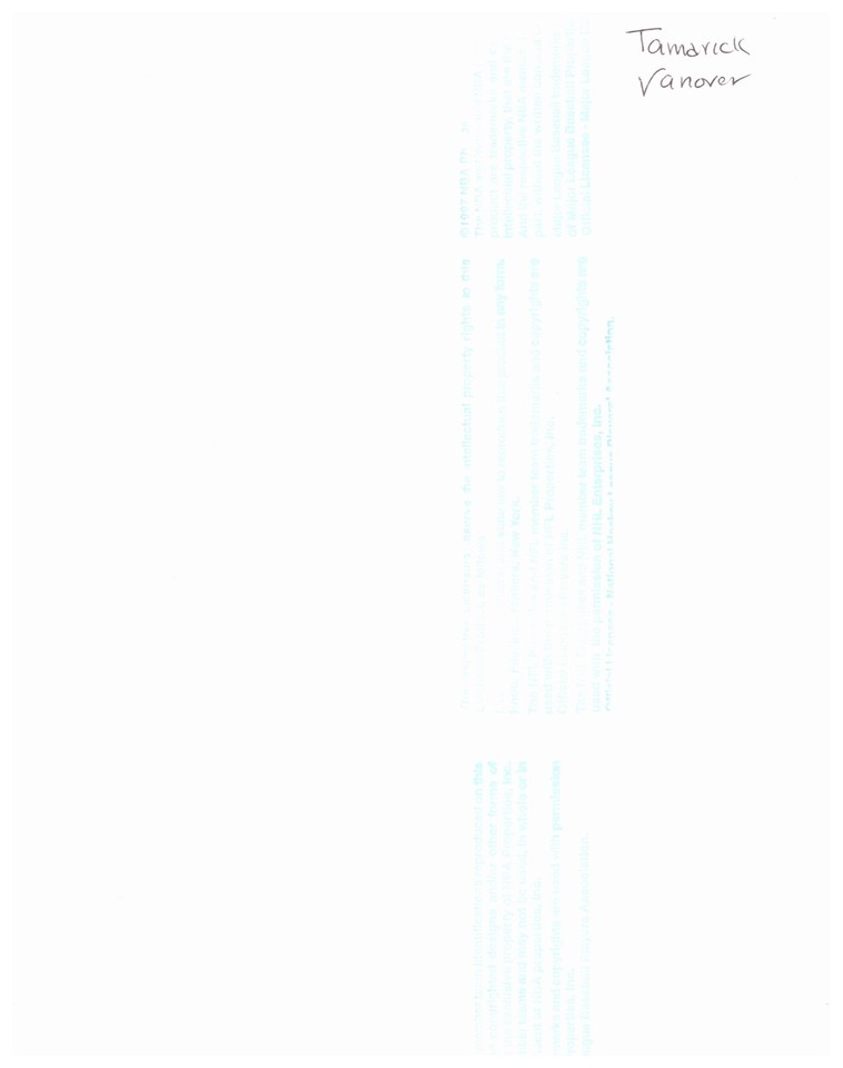 Tamarick Vanover Kansas City Chiefs Photofile Unsigned 8x10 NFL Sports ...