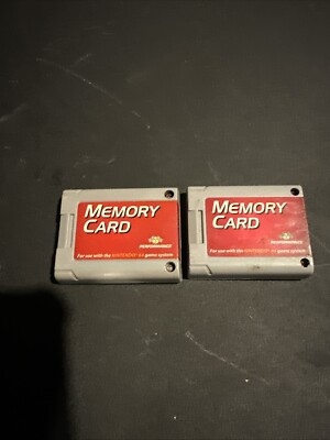 (2) Performance Memory Card Memory Card Plus for Nintendo 64 N64 | eBay