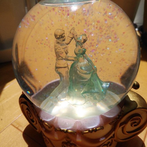 Disney Water Music Box Cinderella Snow Globe | eBay