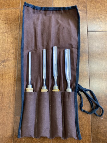 Hirsch Werkzeuge Straight Gauges Chisel Set Of 4 Made In West Germany ...