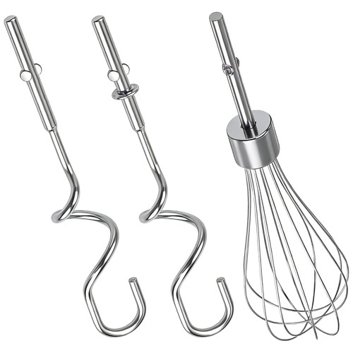 3 Pcs Hand Mixer Attachments for KitchenAid Hand Mixers, Stainless ...