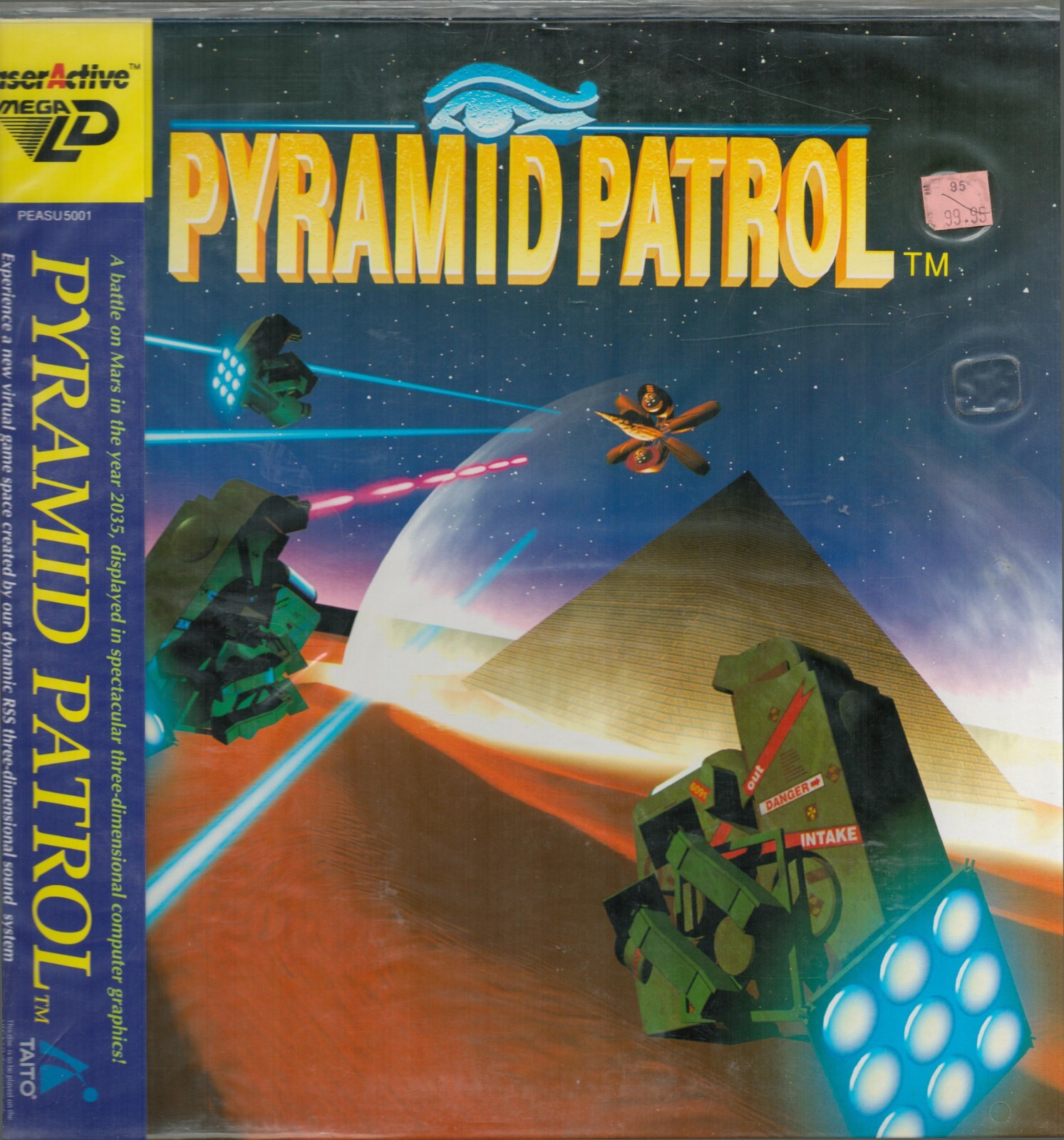 Pyramid Patrol (Pioneer LaserActive, 1993) for sale online | eBay