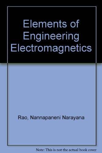 Elements of Engineering Electromagnetics - Hardcover - GOOD ...
