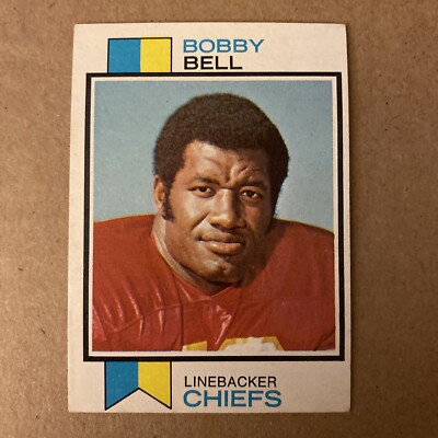 1973 Topps Football Bobby Bell Kansas City Chiefs Card #435 | eBay