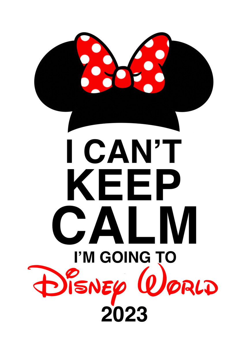 Keep Calm And Love Mickey Mouse
