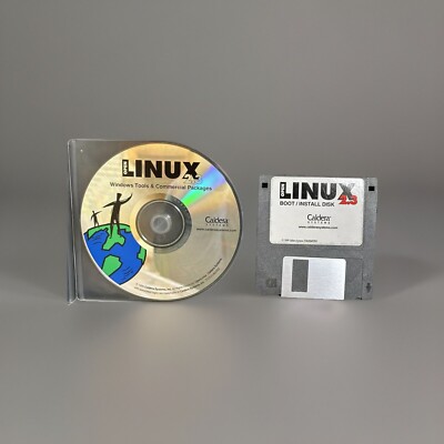 Vintage 1999 Open LINUX 2.3 Caldera Systems Software | eBay