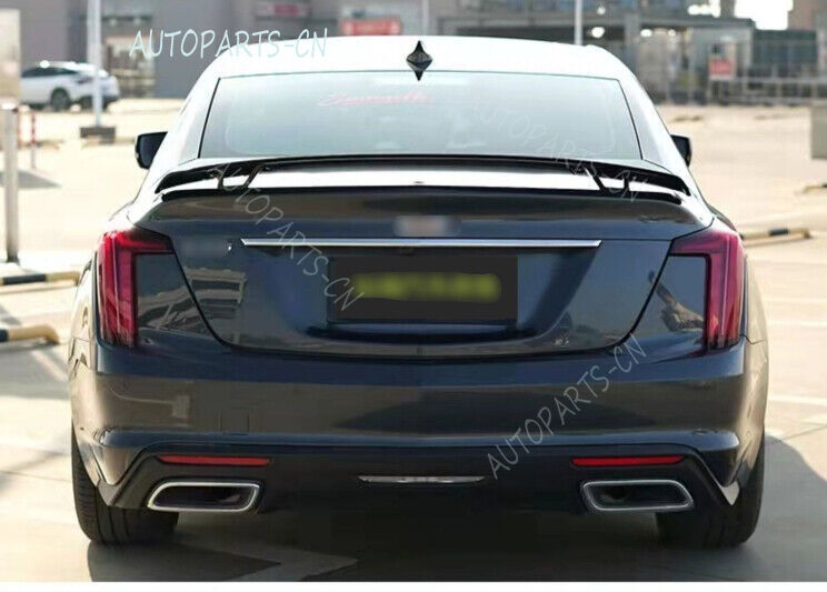 For Cadillac CT5 CT5-V 2020-2024 Glossy Black GT Style Trunk Spoiler ...