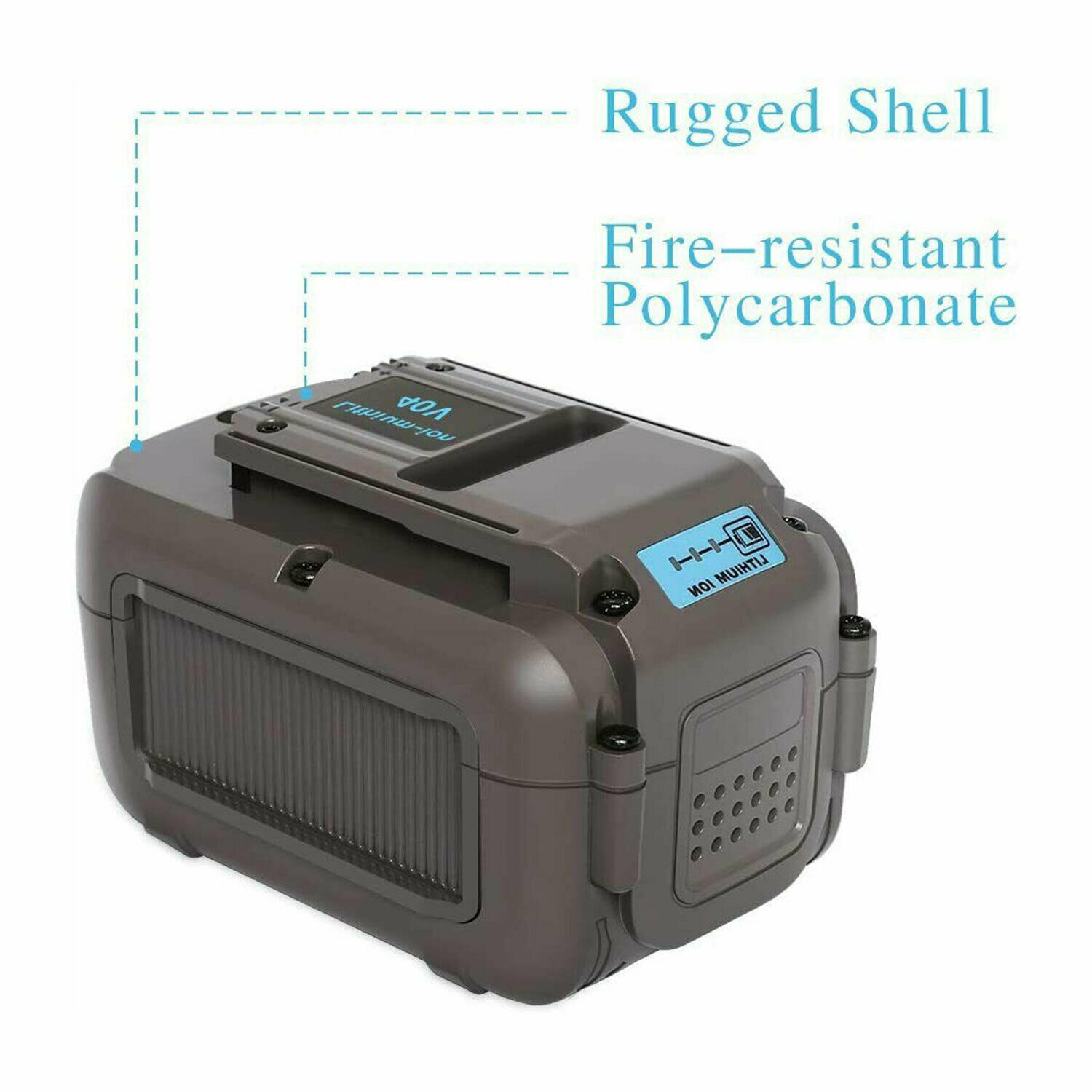 40V 5.0Ah Battery Replace for DEWALT DCB404 DCB406 DCB407 DCB114 40Volt ...