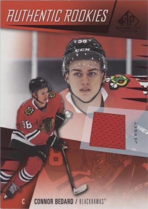 2023-24 Upper Deck SP Game Used - Authentic Rookies Connor Bedard #230 ...