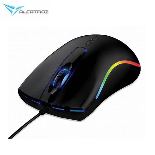 Wired Gaming Mouse Alcatroz ASIC 9 RGB FX Light Effect High Definition ...