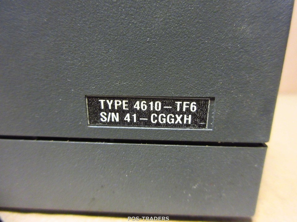 IBM 4610-TF6 Thermal 80mm Receipt POS Retail Printer Black Drucker ...