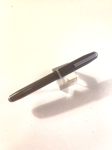 Esterbrook Black/Gray SJ Fountain Pen 1555 Medium Nib 4.75" Guaranteed ...
