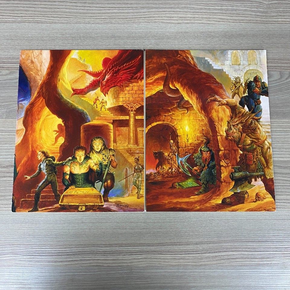 DUNGEON MASTER'S SCREEN DUNGEONS & DRAGONS ROLEPLAY RPG 3RD EDITION ...