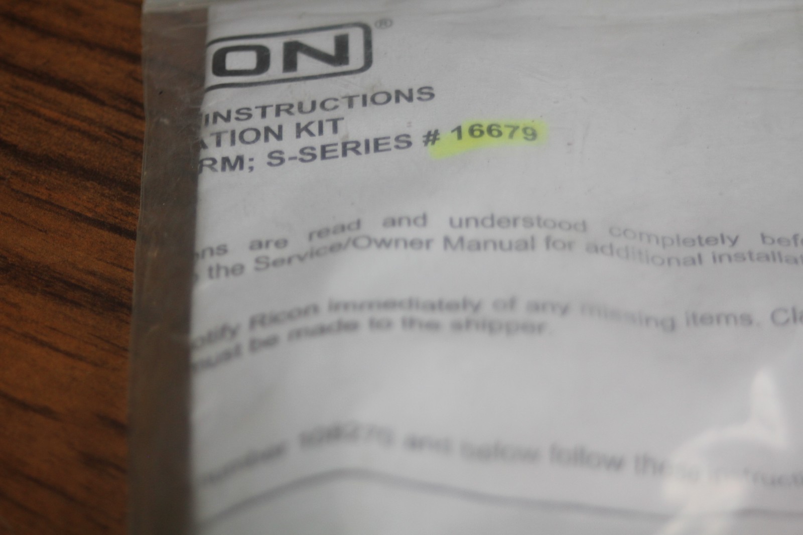 Ricon Link Arm Pin Kit 16679 | eBay