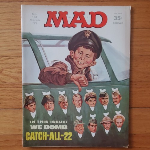 Mad Magazine 140 January 1971 Alfred E Neuman General Patton Satire US ...