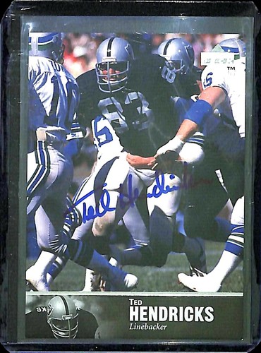 1997 Upper Deck Legends Autograph #AL-38 Ted Hendricks | eBay