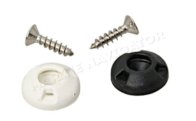 Marine instruments Perfix lower part with screw black PU 10pcs | eBay