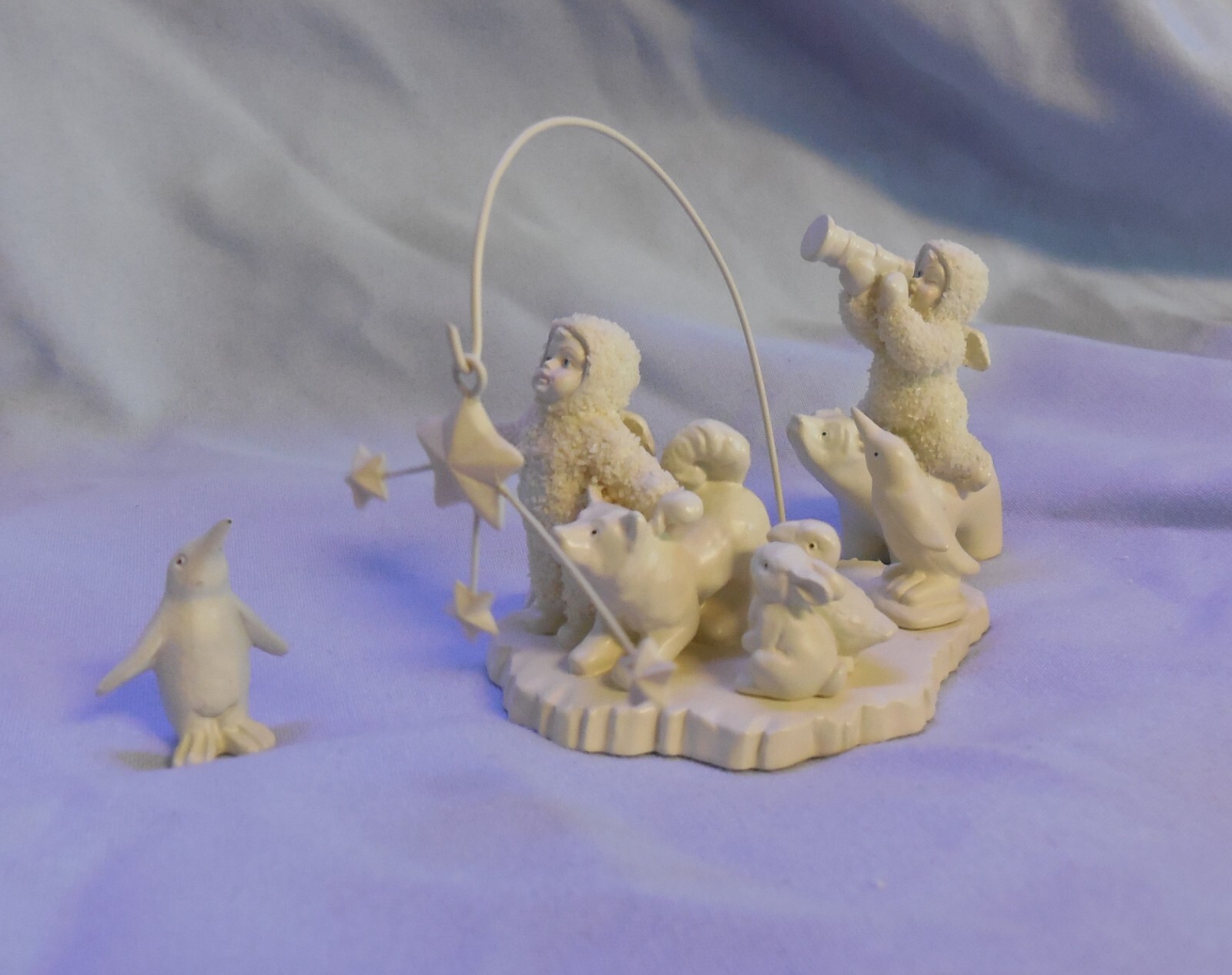 Wish Upon a Falling Star - Snowbabies Miniatures Handpainted Pewter ...