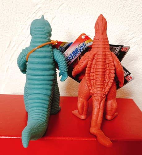 Ultraman Ultra Monster Series 162 Aboras 163 Banila Figure Sofvi Bandai ...