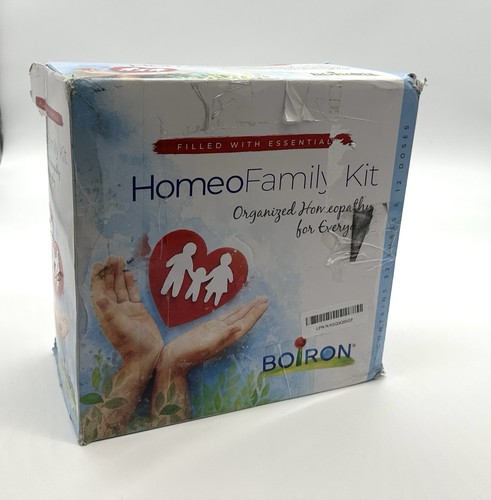 Boiron HomeoFamily Kit Refill 32 Homeopathic Tubes + 12 Oscillo Cold ...