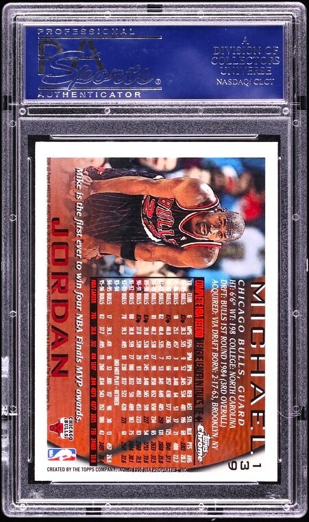 Michael Jordan 1996 Topps Chrome Basketball #139 PSA 10 Gem Mint | eBay