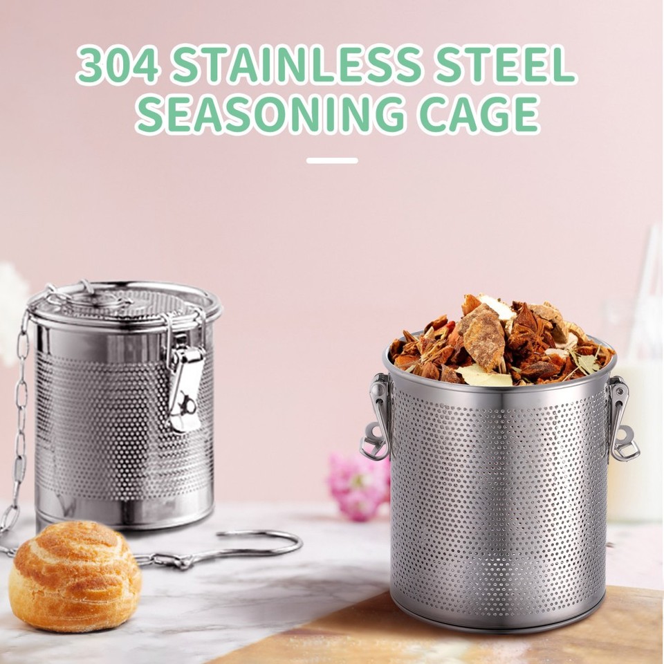 Mulling Spice Ball Tea Accessories for Drinkers Fine Mesh Strainer ...
