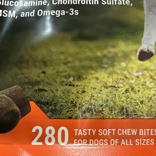 COSEQUIN Joint Health Soft Chews-All Sized Dogs W/Omega 3s 280 Count ...