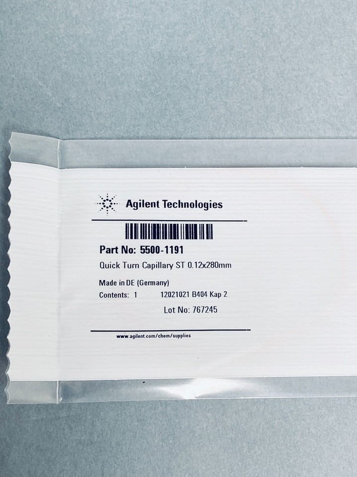 Agilent Quick Turn Capillary Stainless Steel 0.12 x 280 mm | eBay