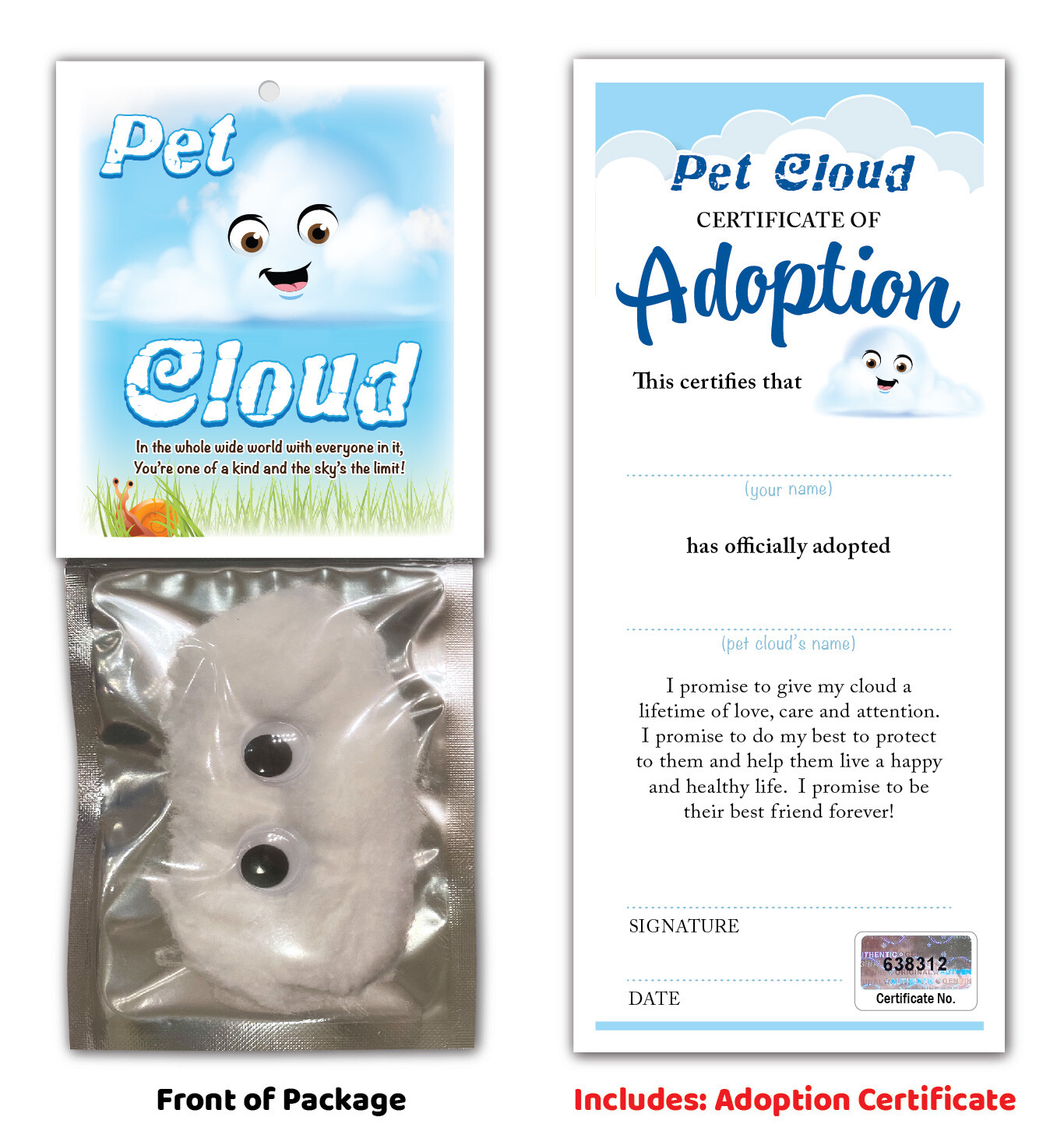 Pet Cloud Cute Boy Girl Kids Adult Party Favor Gift Birthday Toy - Wholesale | eBay