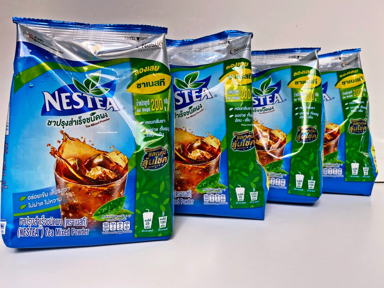 Nestea Unsweetened Instant Tea Mixed Powder 1per pack 200g.Ship From ...