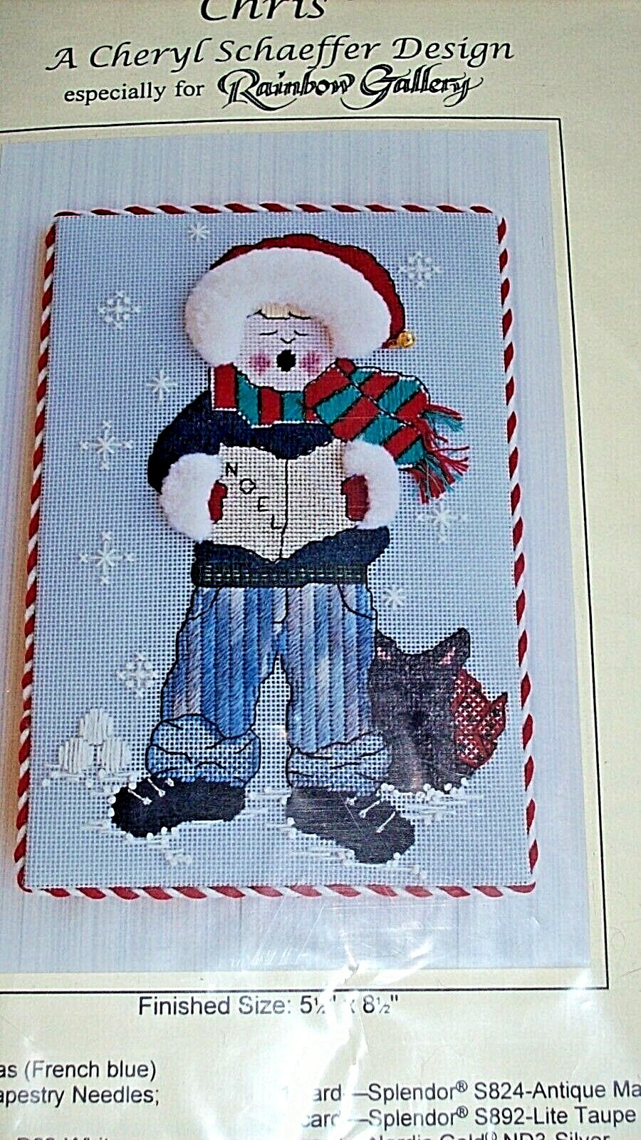 Patterns &Yarn 2 Cheryl Schaeffer CHRISTMAS CAROLERS Chris & Joy ...